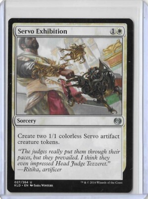 MTG Servo Exhibition Kaladesh (KLD) Uncommon Magic Card #027/264 ...