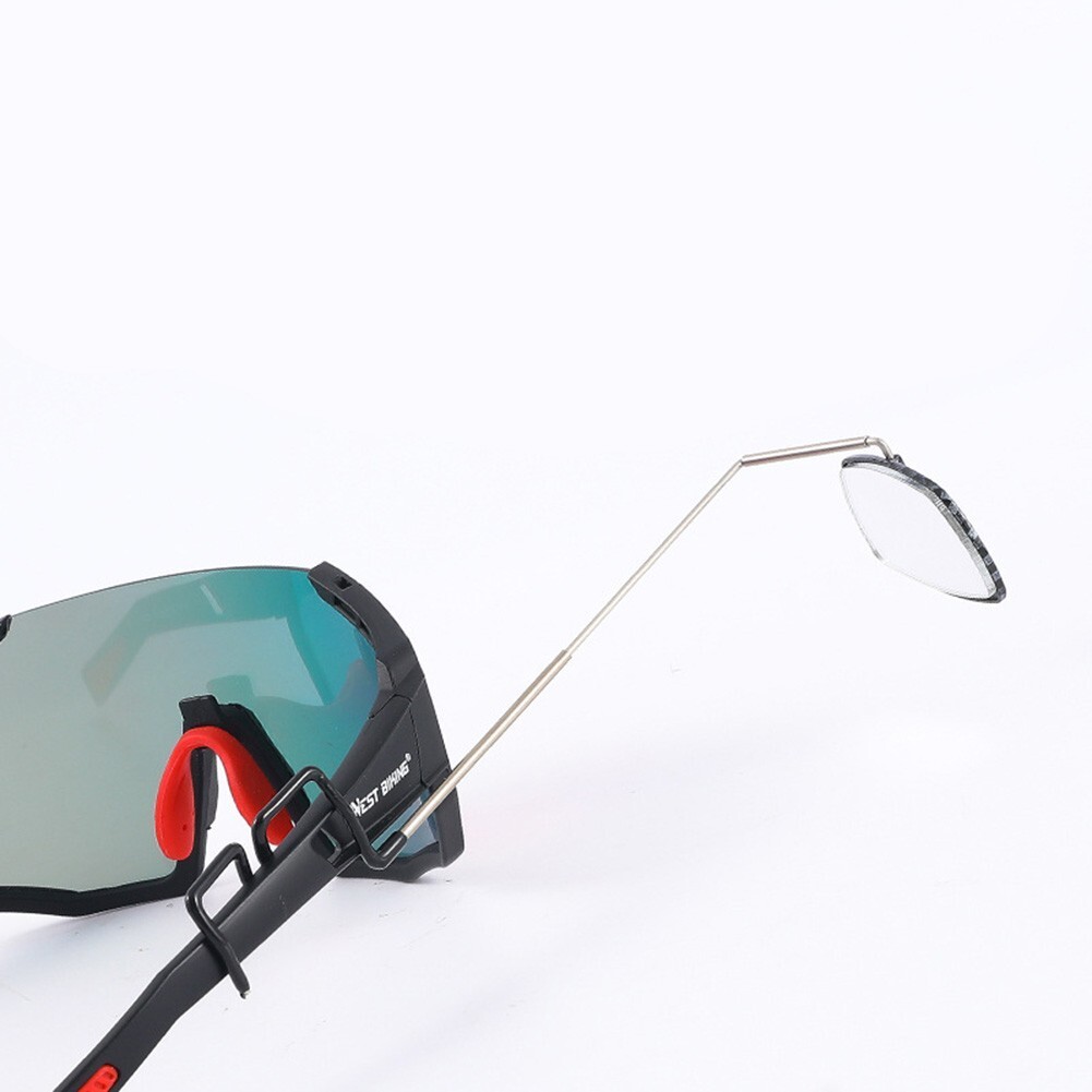 Durable Bicycle Bike Cycling Eyeglass Helmet Mirror Mount Rear View ...