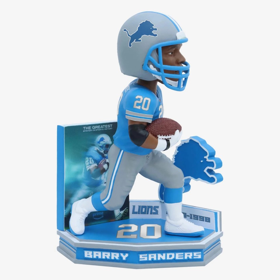 Bye Bye BARRY SANDERS Detroit Lions Legend NFL Bobblehead #/144 NIB! | eBay