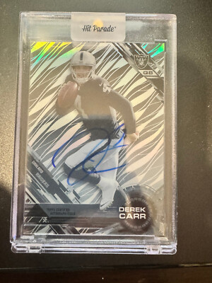 2015 Topps Derek Carr Auto | eBay