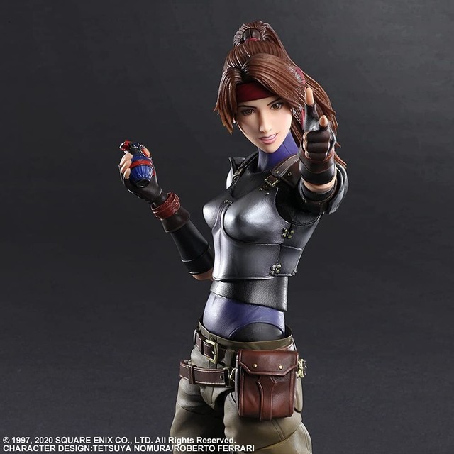 Square Enix Final Fantasy VII Remake Play Arts Kai Set - Jessie ...