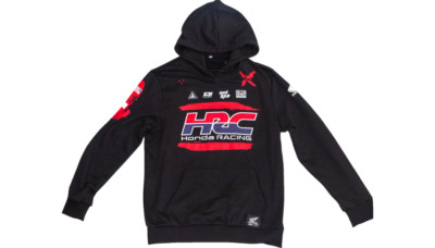 NEW D'COR VISUALS 85-210-2 Honda HRC Factory Sweatshirt - Black/Red ...