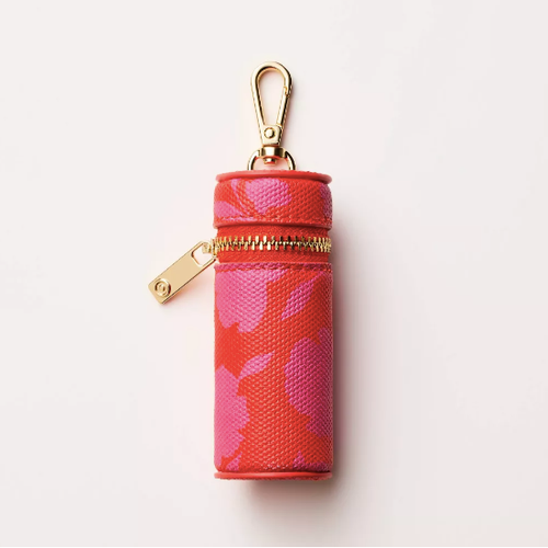 Kate Spade New York x Target Canvas Classic Rose Lipstick Bag Charm ...