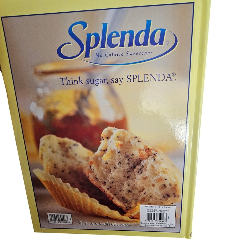 Splenda No Calorie Sweetener Cookbook Hardcover 2004 | eBay