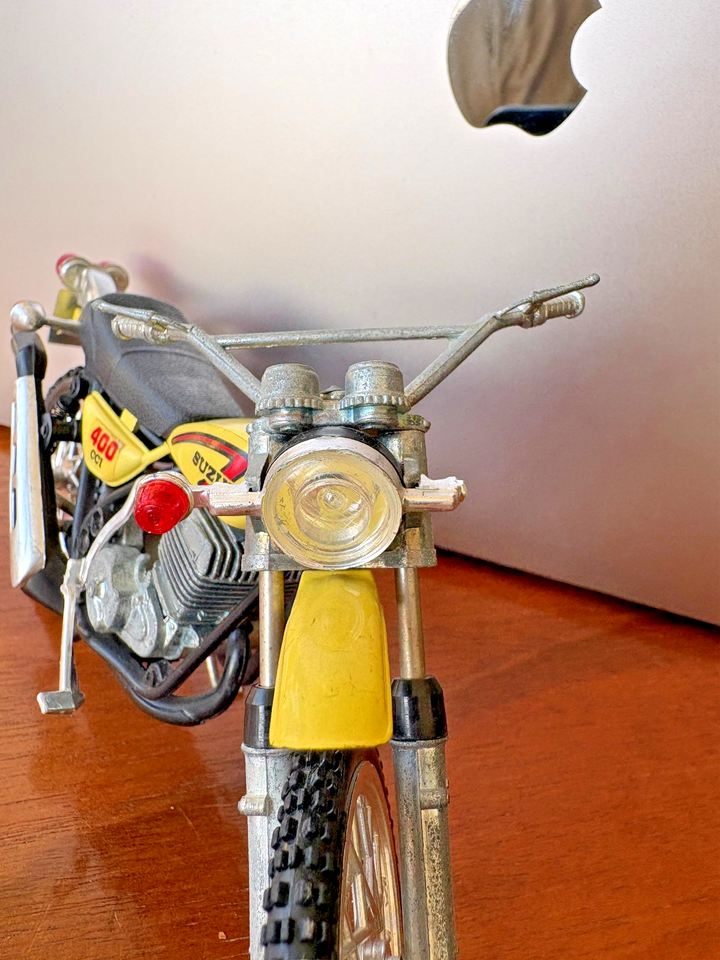 Vintage 1970's Polistil Suzuki 400 CCI Die-cast 1/15 Motorcycle model ...