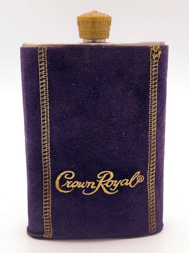 Crown Royal Stainless Steel 8 Ounce Flask w/ Original Lid! 49 | eBay