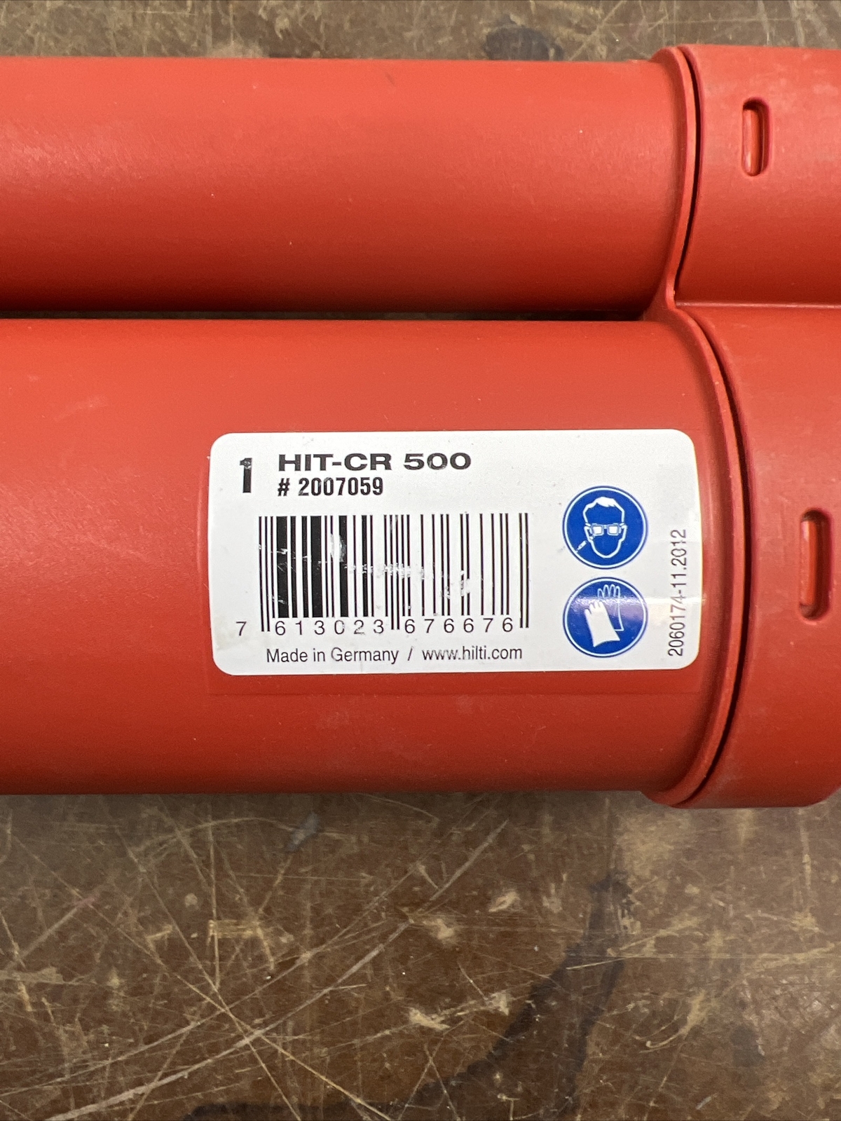 NEW HILTI HDM CARTRIDGE RED HIT-CR 500 2007059 S1 | eBay