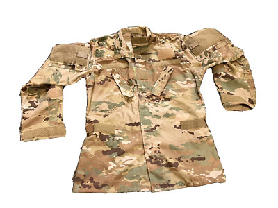 US Army A2CU OCP Flight Suit Coat Flame Resistant Small Short Top | eBay