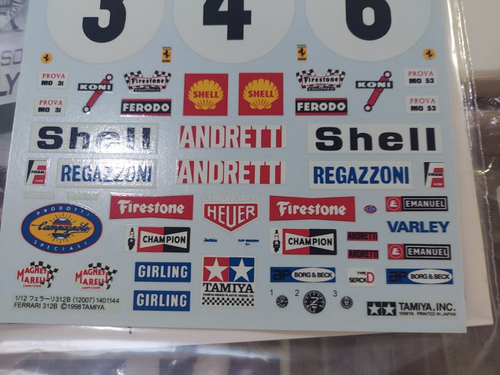 TAMIYA 1/12 scale FERRARI 312B F1 Plastic model kit From Japan | eBay