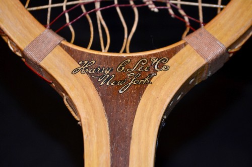 Clean Crisp Bright Antique 1920s Wood Harry C Lee Tennis Racket No ...
