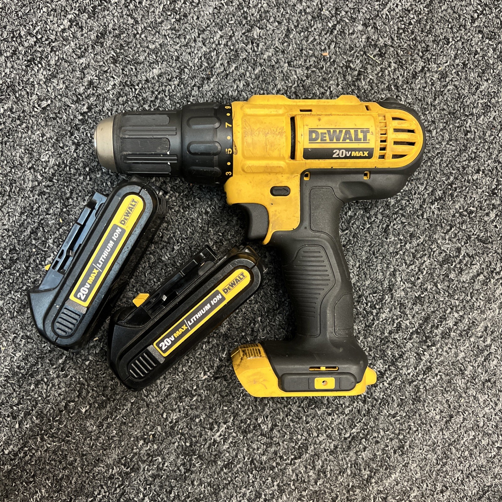 DEWALT DCD771 Cordless Drill Driver 2 20V with 1.3Ah Battery | eBay