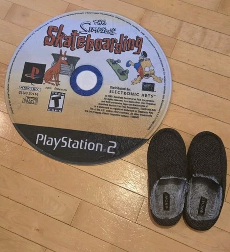 The Simpsons Skateboarding ps2 Playstation 2 Image RUG 24" Wide Soft ...