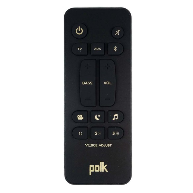 OEM Polk Audio Signa S1 or S2 Sound Bar Remote Control Re6214-1 for ...