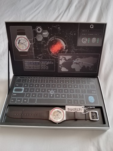 SWATCH x 007 Q Watch Limited Edition | eBay UK