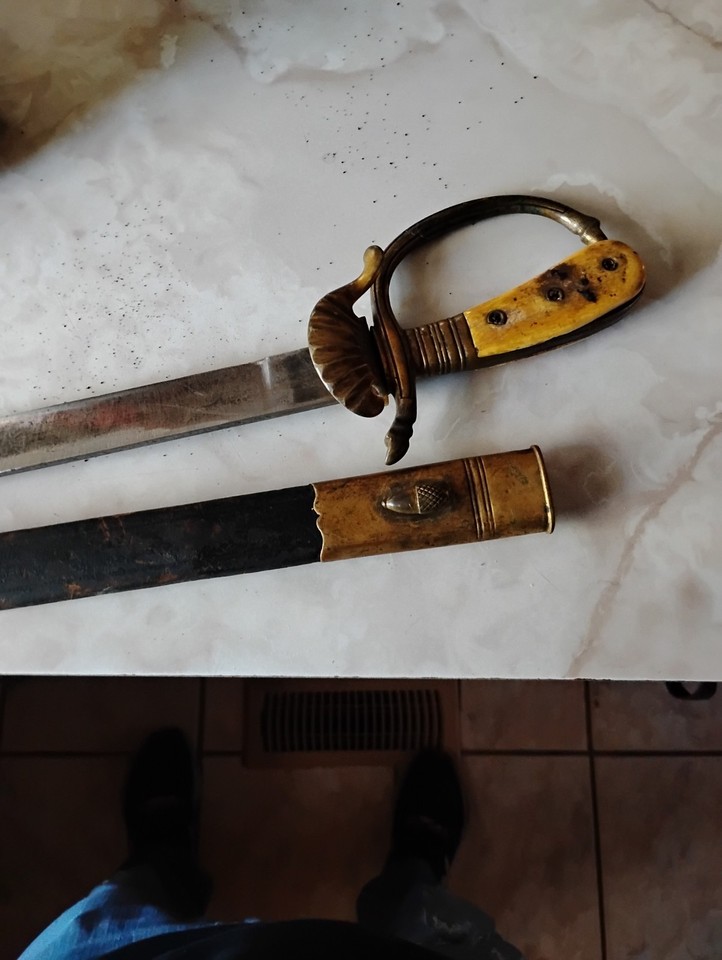 German Imperial WKC Antique Hunting Cutlass Dagger Sword Knife | eBay