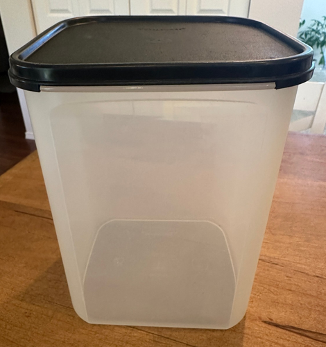 TUPPERWARE Modular Mates #4 Square 23 Cup 5.5 Liter Food Keeper with ...