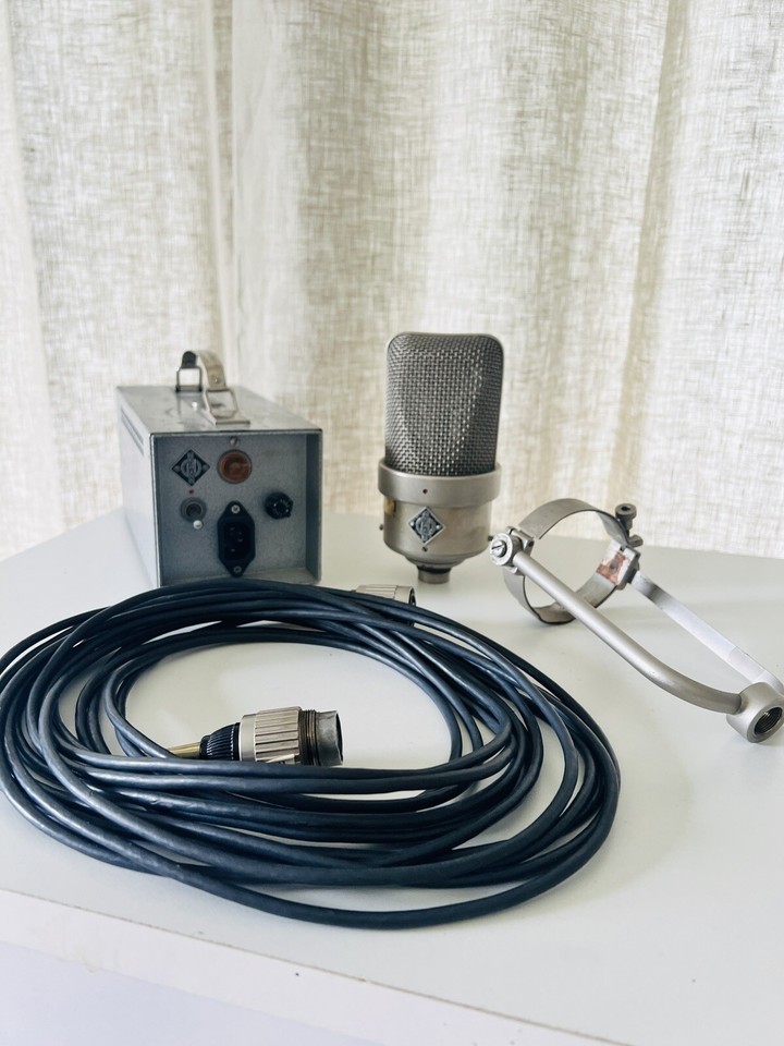 1960s Vintage Neumann M249c M49 Tube Microphone #409 U47 | eBay