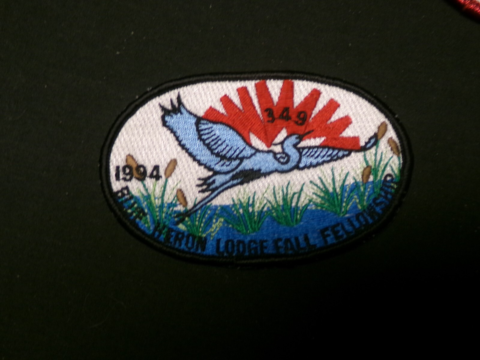 Blue Heron 349 1994 Fall Fellowship Patch mc19 | eBay