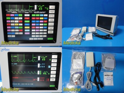 Spacelabs 90369 Multi-Parameter Monitor W/ Module & Patient Leads ...