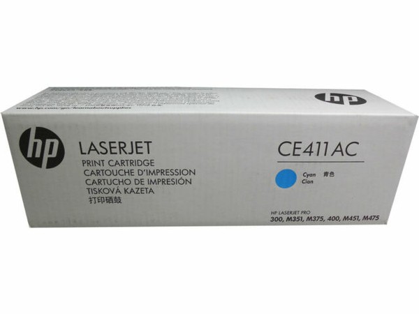 HP CE411AC Genuine Cyan Toner Cartridge 305a for sale online | eBay