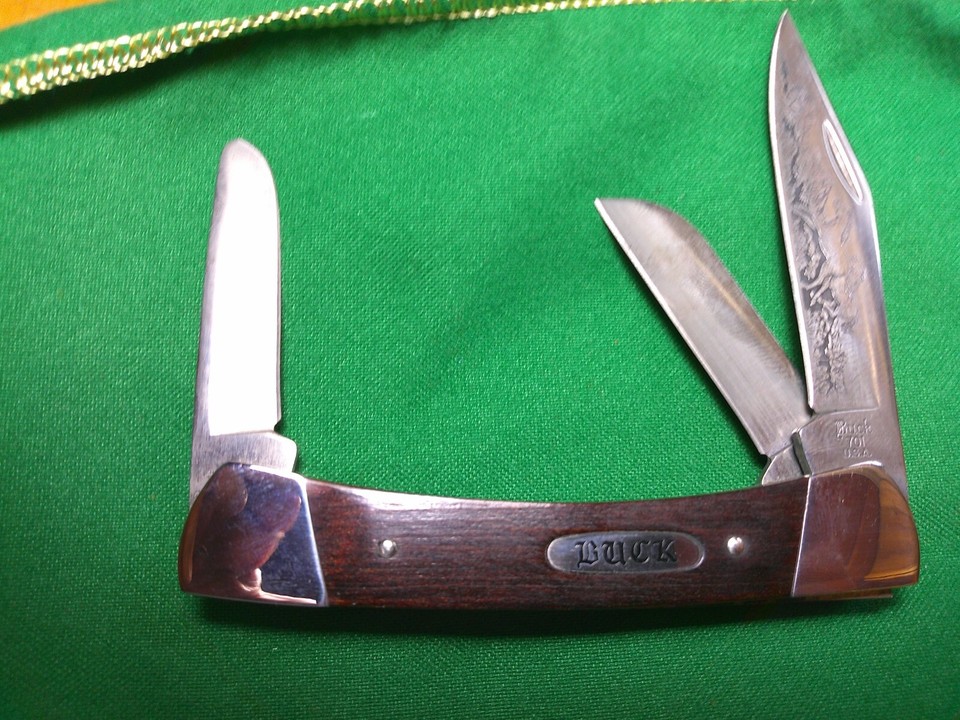 MIB NEW 701 BUCK FOLDING POCKET KNIFE 1972-86 PRE DATE CODE ORIGINAL ...