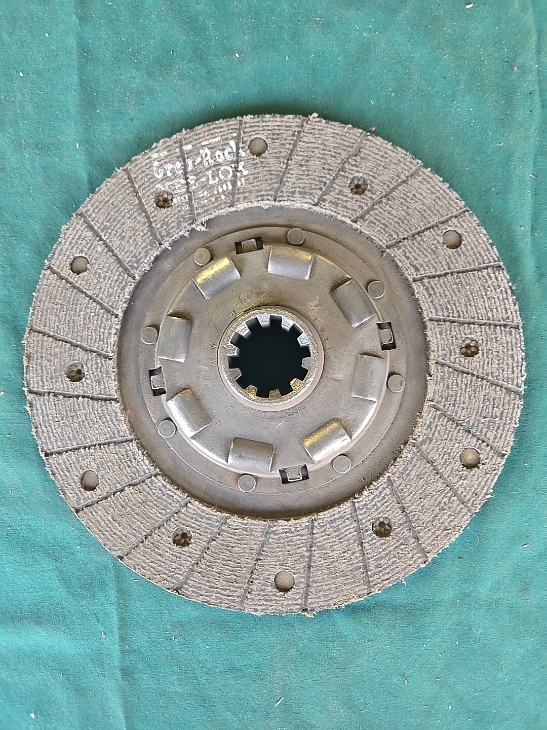 1923-1926 International 9 Inch 1 3/8" 10 Spline Clutch Disc, BORG ...