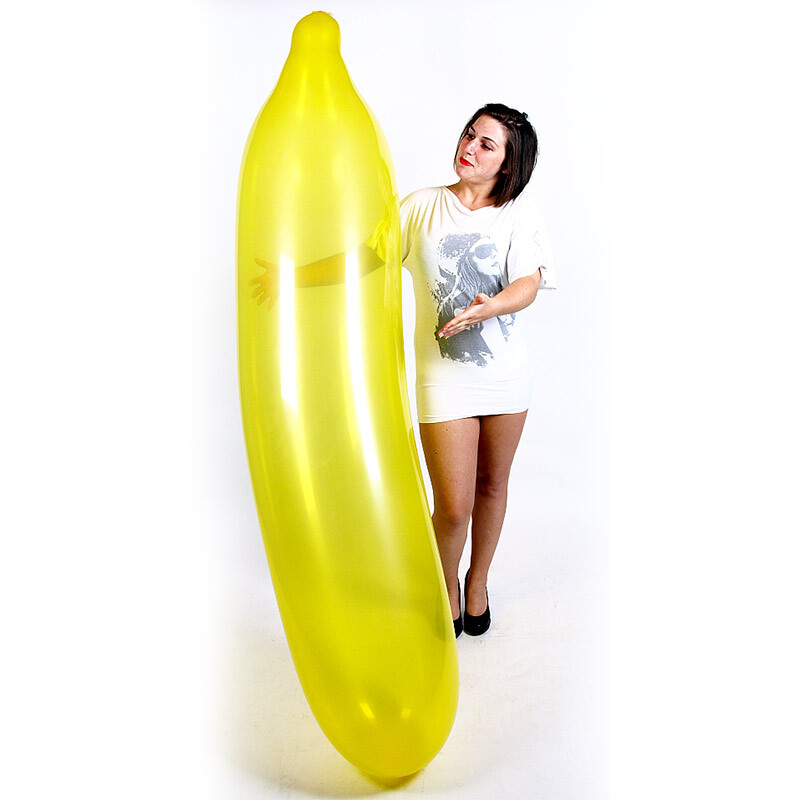 1x Big Airship Balloon GL 700 *Mix Crystal & solid colors* looner big ...