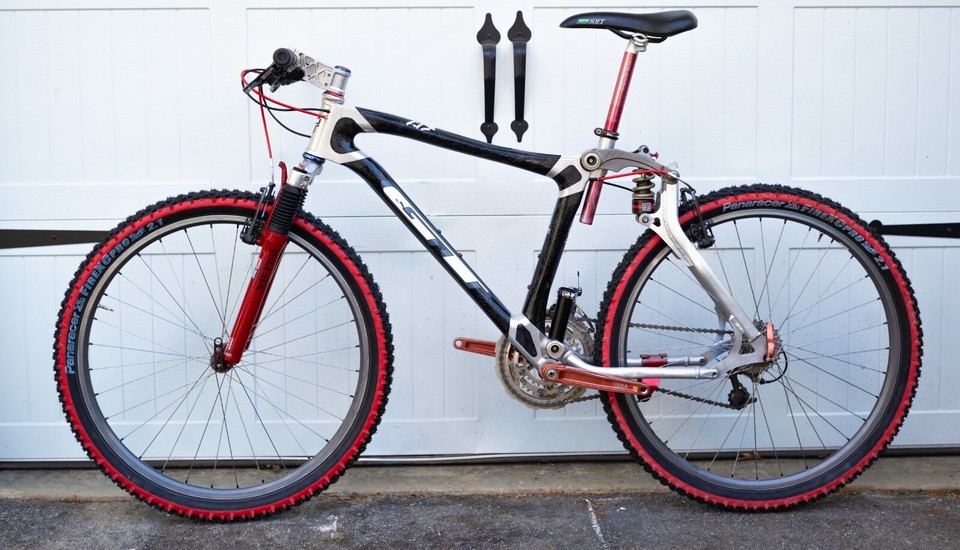 1997 GT LTS 16.5 Thermoplastic Vintage Mountain Bike Chris King Kooka ...