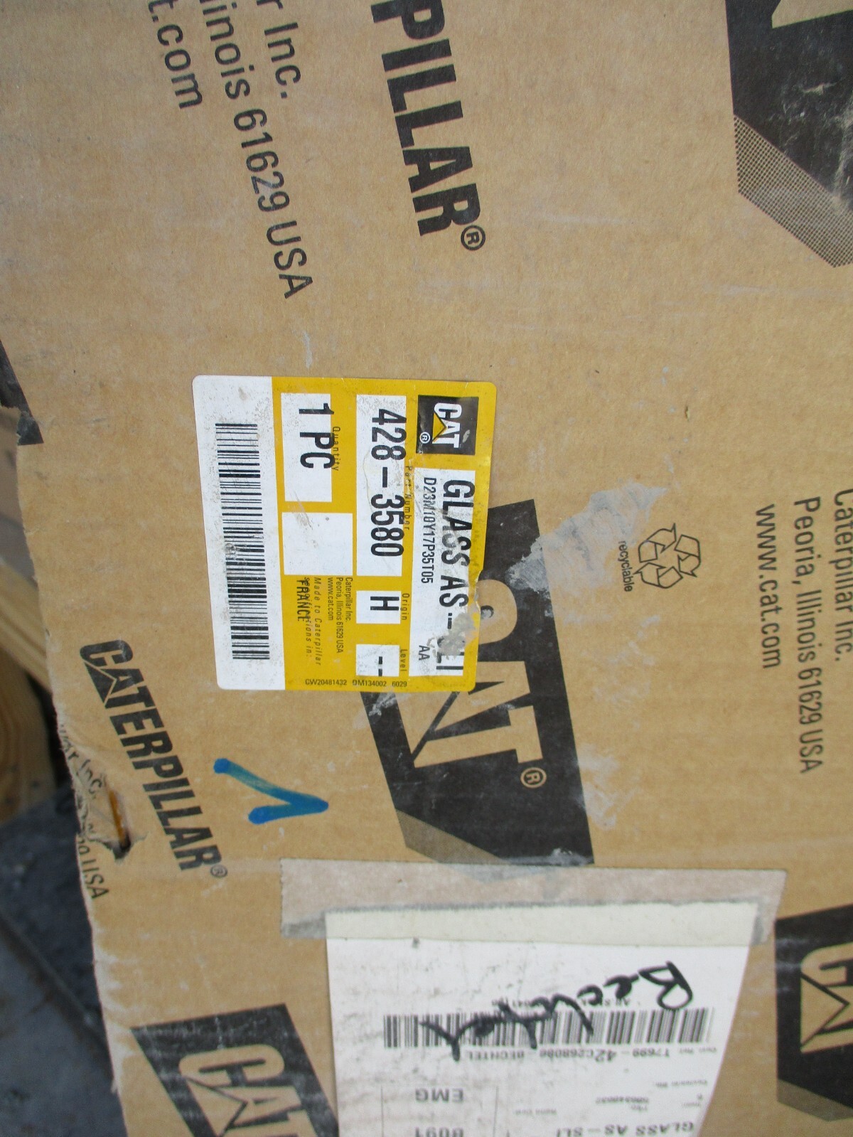 Caterpillar 428-3580 CAT GLASS SIDE 4283580 | eBay