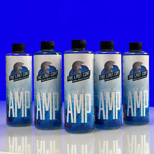 5x 16oz AMP Ceramic Coating THE LAST COAT Car Detailing Wax Hydrophobic ...
