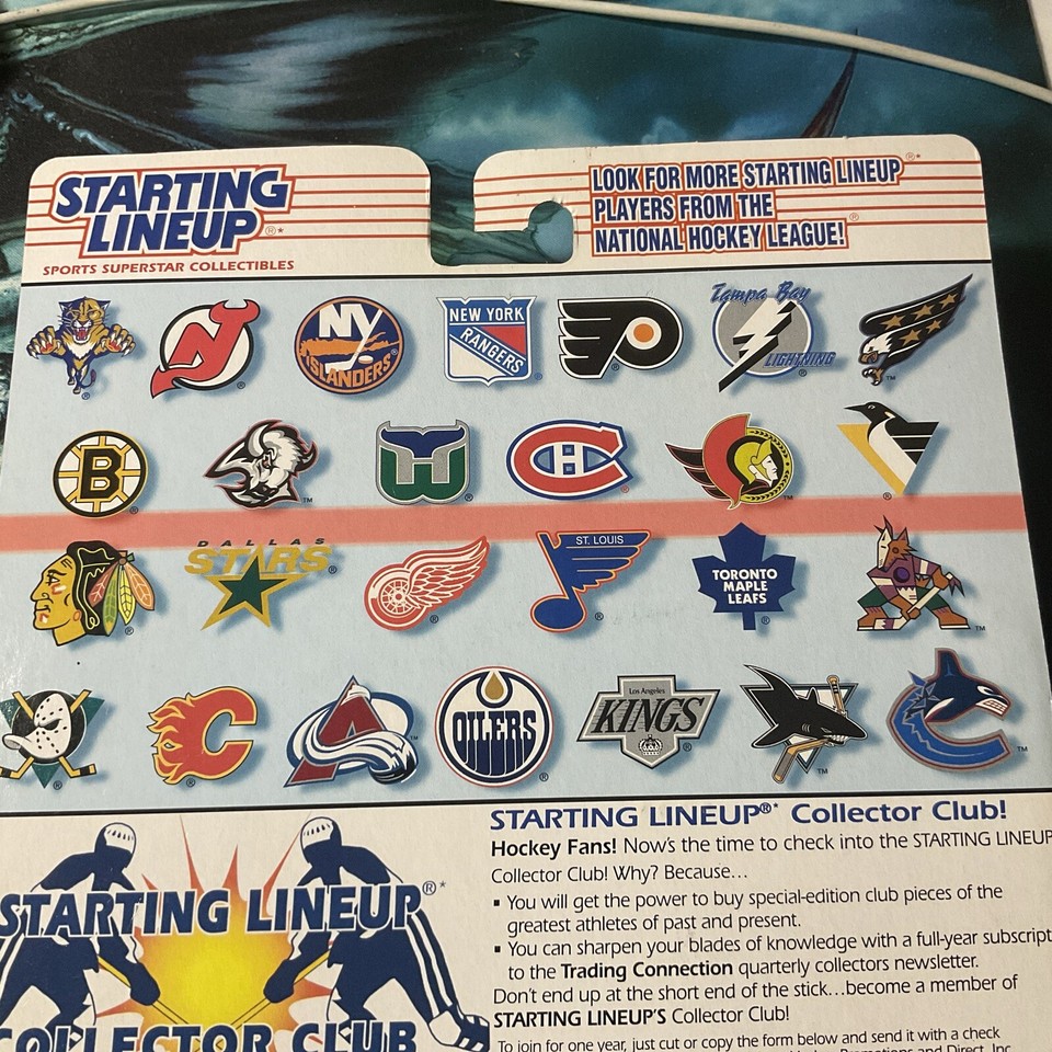 1997 NHL Starting Lineup Ron Hextall Philadelphia Flyers Kenner Action ...