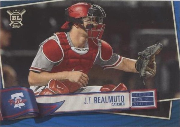2019 Topps Big League - Blue #96 J.T. Realmuto for sale online | eBay