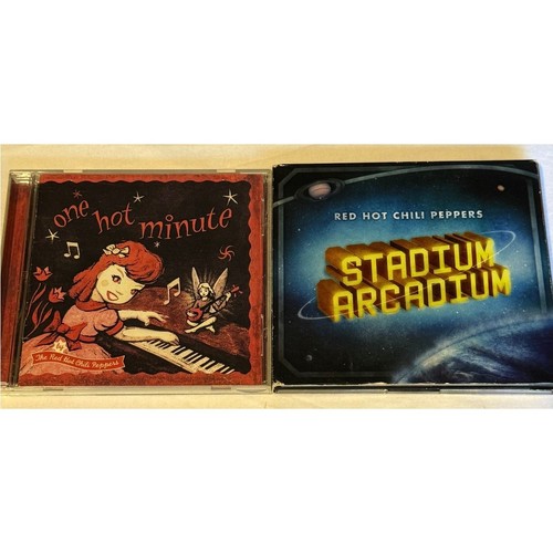 Red Hot Chili Peppers 2 CD Bundle - One Hot Minute & Stadium Arcadium ...