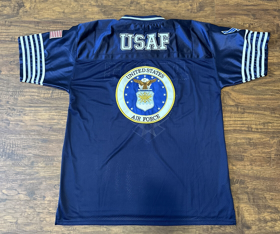 USAF United States Air Force Football Jersey Mens Siz… - Gem
