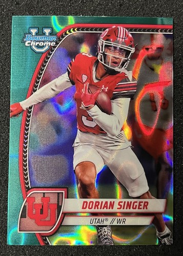 Dorian Singer 2024 Bowman Chrome U - Teal Lava Refractor #68 - Utah ...