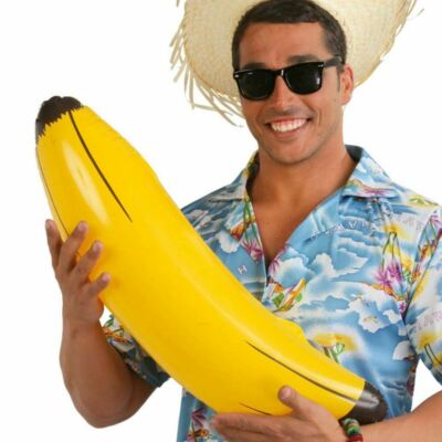 Inflatable Yellow Banana 70cm Long Fancy Dress Accessory | eBay UK