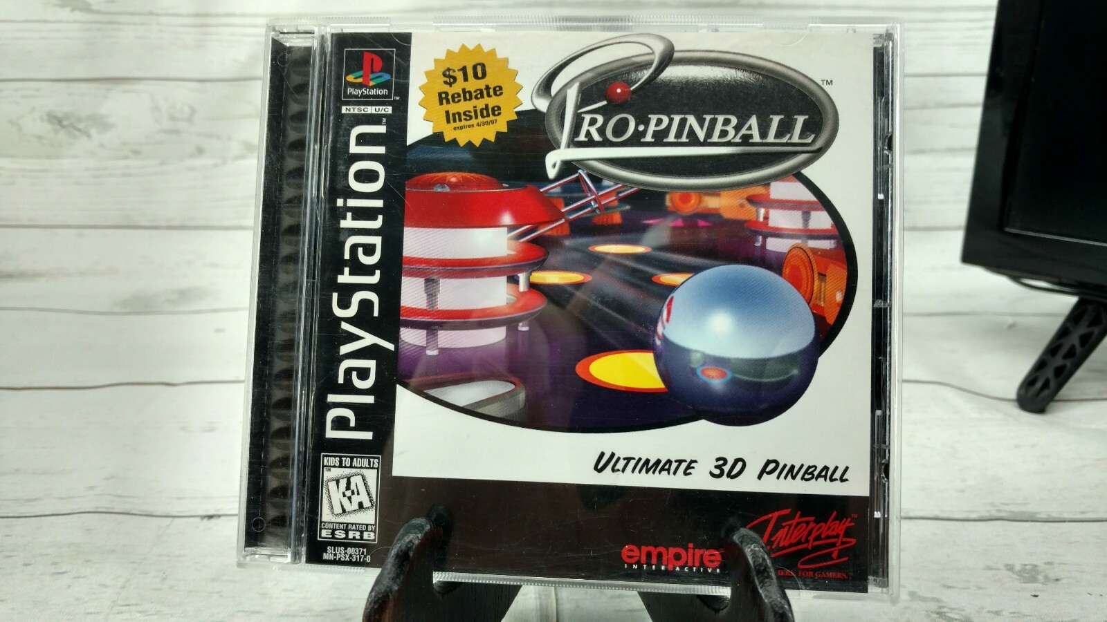 Pro Pinball 3D for Playstation 1 PS1 - Game disc and Manual | eBay