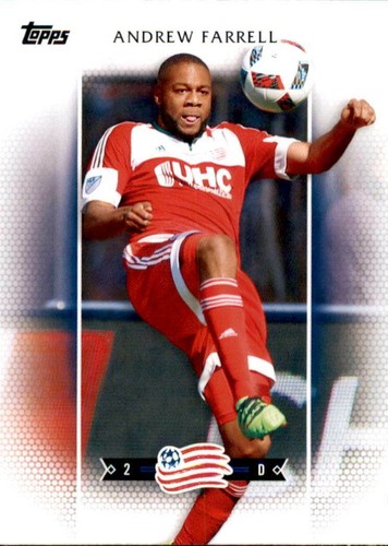 2017 Topps MLS Base #102 Andrew Farrell New England Revolution | eBay