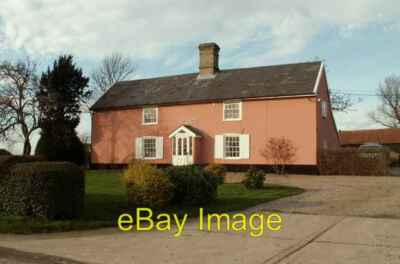 Photo 6x4 Farmhouse at Coppings Farm Ashbocking c2007 | eBay UK
