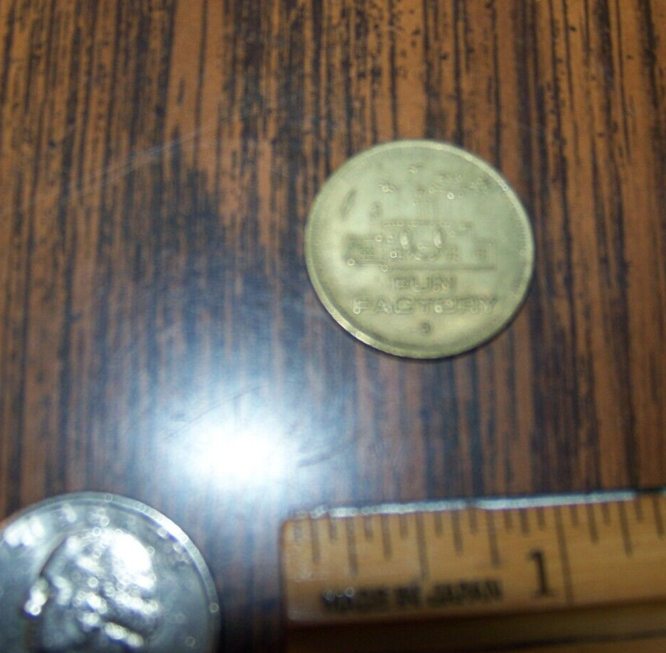 Fun Factory (style 2) "God Bless Us" Vintage Arcade Video Game Token ...
