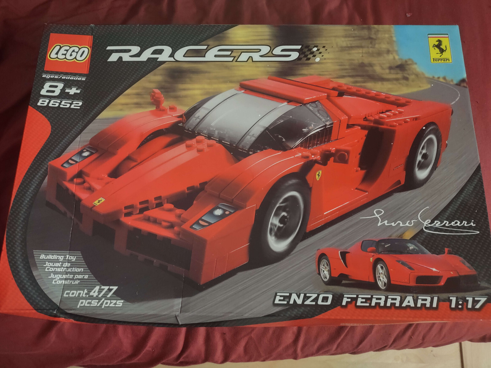 Lego - Racers - Enzo Ferrari 1:17 (8652) - Sealed (2005) | eBay