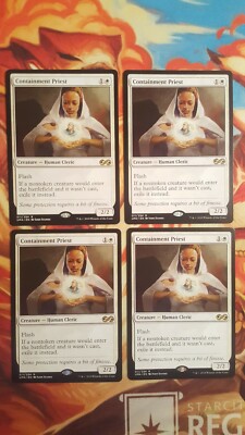 Containment Priest 4x Magic The Gathering MTG Card - Playset -Cheap ...