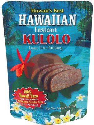 Authentic Hawaiian Kulolo Taro Pudding Mix – Made with 100% Hawaii Taro ...