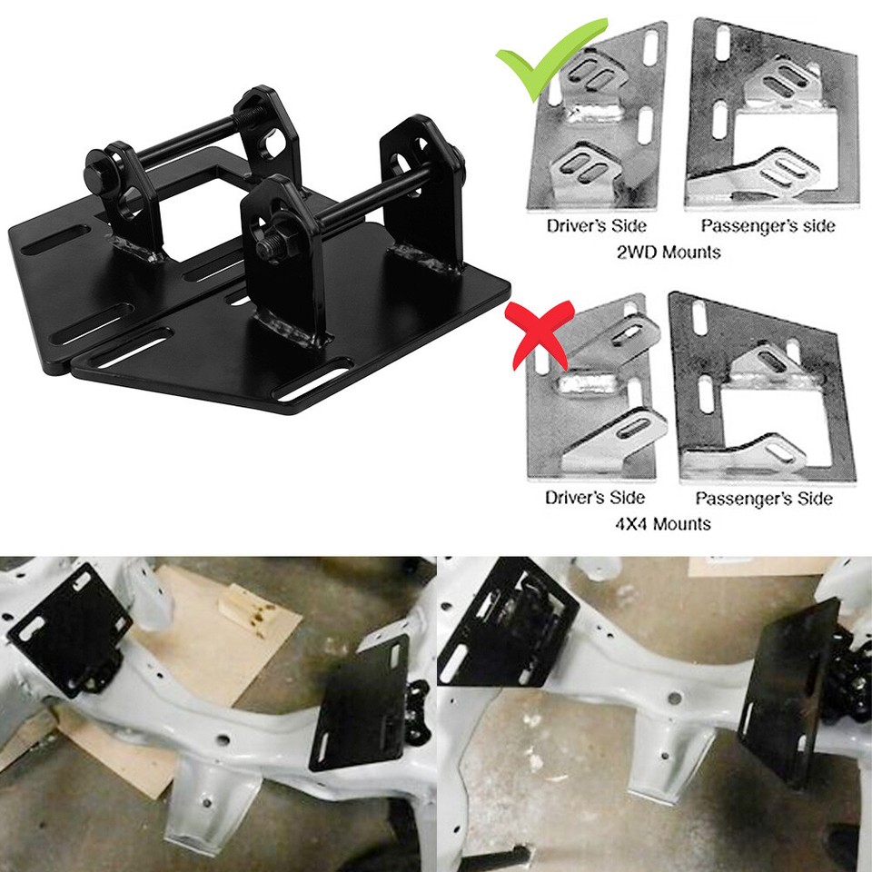 For 1983-2005 S10 S15 Blazer V8 Swap Motor Engine Mounts Kit 2WD Motor ...