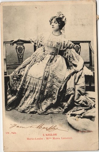 CPA L'Aiglon Marie-Louise: Maria Legault THEATER STAR (42407) | eBay