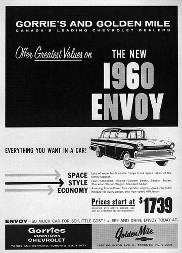 1960 Envoy Sedan "Vauxhall Victor F" Original Canadian Car Ad | eBay