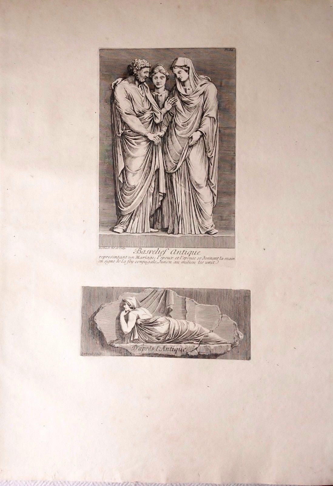 Italy. Ancient Rome, Wedding. Barbault, 1761 | eBay UK