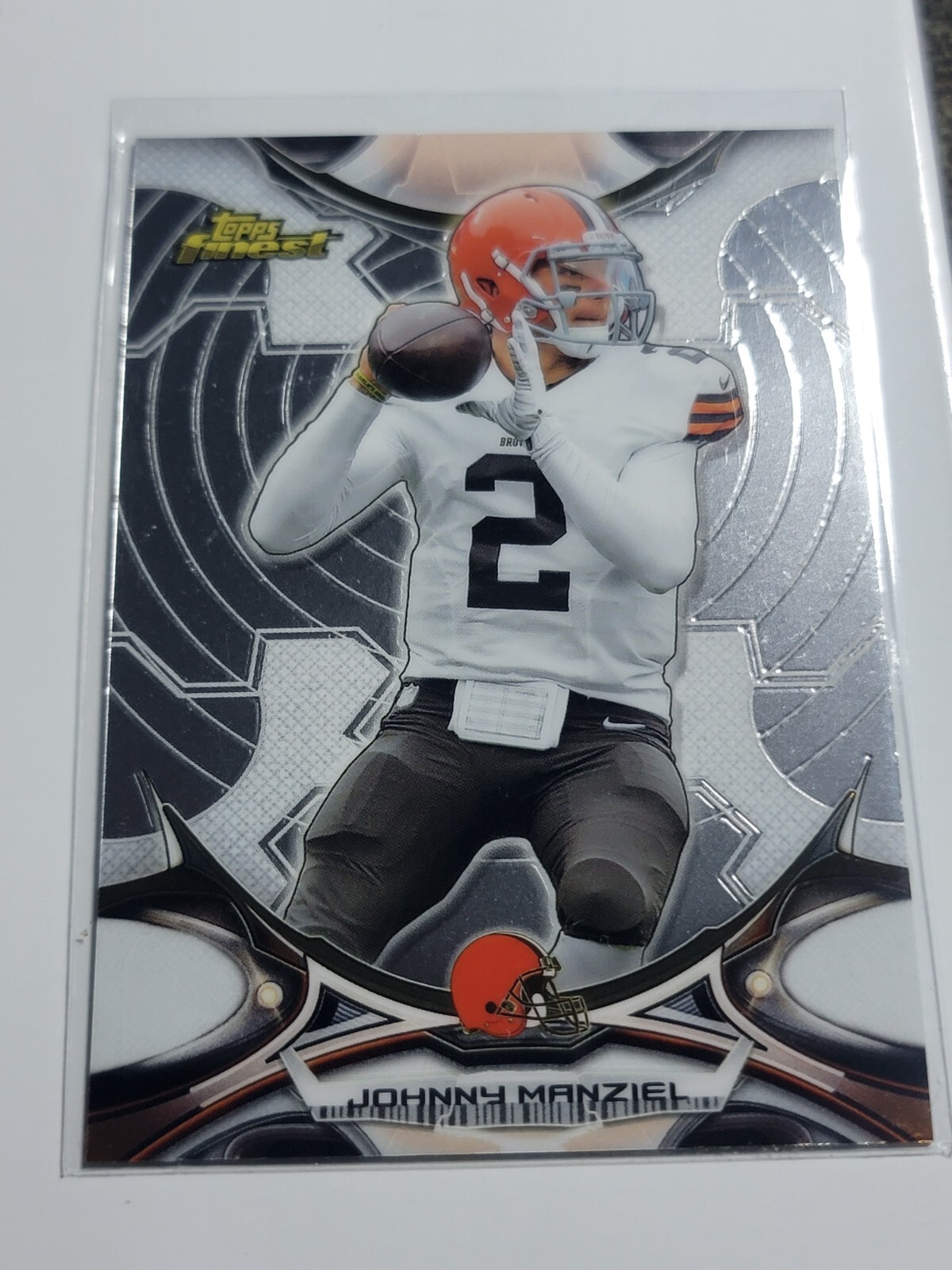 2015 Topps Finest - Johnny Manziel #141 for sale online | eBay Australia