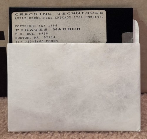 1984 Cracking Hacking Techniques APPLE USERS FEST Pirates Harbor Apple ...