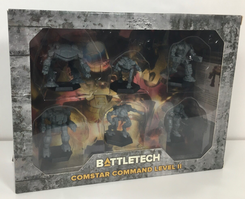 COMSTAR COMMAND LEVEL II BATTLETECH MINI FORCE PACK NEW CATALYST GAME ...